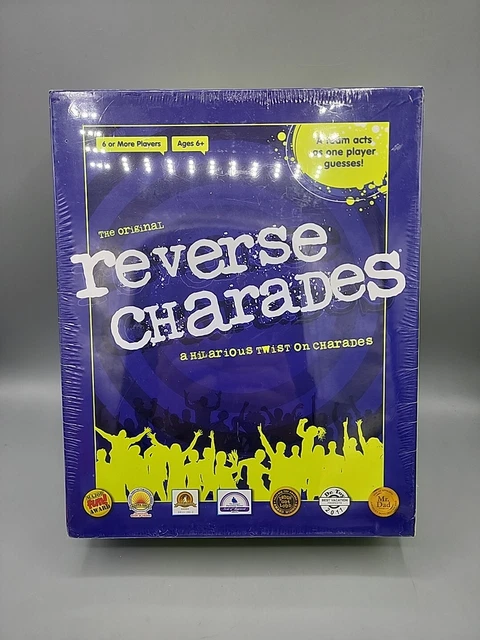 THE ORIGINAL REVERSE Charades a Hilarious Twist on Charades Brand New £ ...