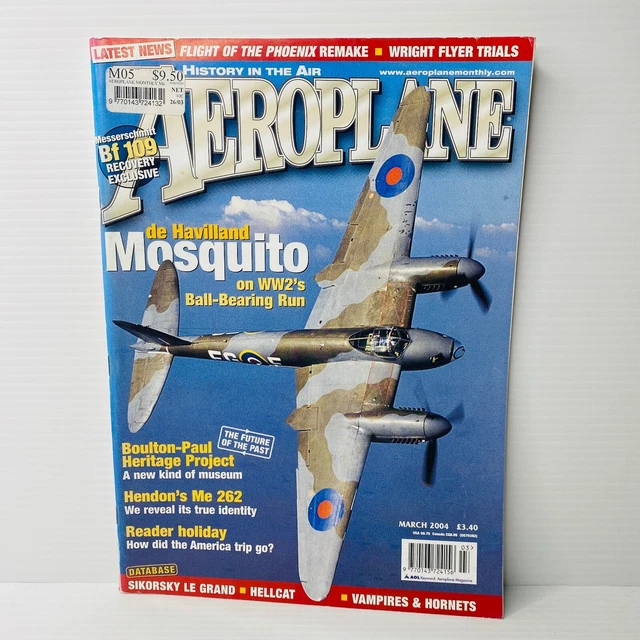 AEROPLANE MONTHLY MAGAZINE March 2004 History In The Air Aviation Air ...