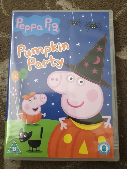 PEPPA PIG PUMPKIN Party Dvd Kids 8 Episodes Inc 2 Bonus Ben And Holly ...