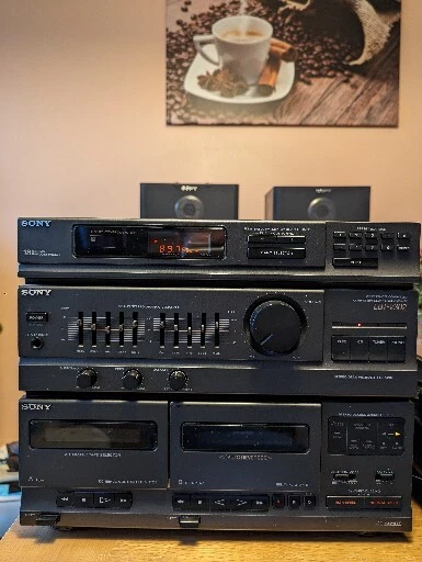 SONY LBT-V302 COMPACT Hi-Fi Stereo System With Speakers, Tested, Vgc £ ...
