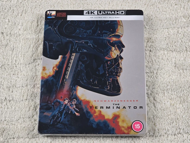 THE TERMINATOR (1984) 40th Anniversary 4K UHD Blu Ray Steelbook - Brand New £28.00 - PicClick UK