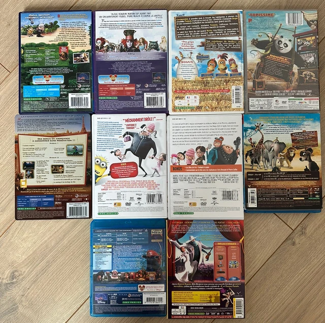 LOT 10 DVD Dessins Animés Disney Pixar Films Jeunesse EUR 15,00 ...