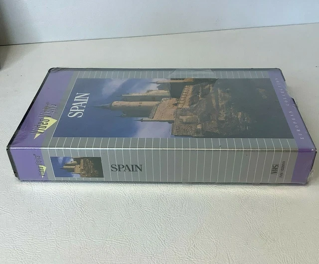 1988 VIDEO VISITS Spain VHS European Collection Travel IVN Entertainment Sealed £13.76 - PicClick UK