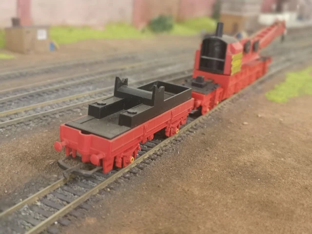 HORNBY OO GAUGE BR 76Ton COWANS SHELDON BREAKDOWN CRANE R.S.1094/75 ...