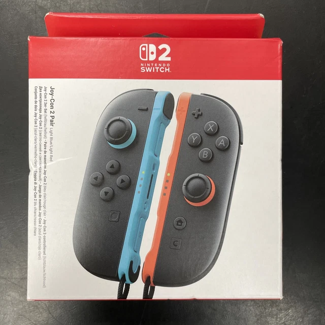 GENUINE NINTENDO SWITCH 2 JOYCONS - RED BLUE - Brand New - Free Postage ...