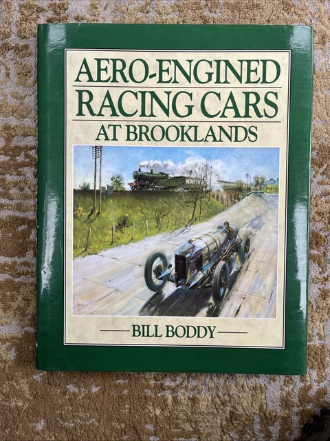 AERO ENGINED RACING Cars Brooklands Bill Boddy Hardback Book 1992 £26. ...