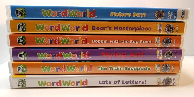 PBS KIDS WORDWORLD Dvds Lots of Letters 6 DVD Lot EUR 19,91 - PicClick FR