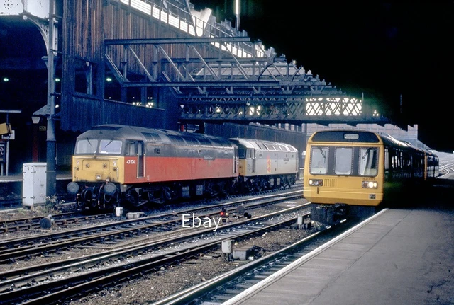 ORIGINAL 35MM COLOUR slide Diesel loco Class 47 no.47574 +rights for ...