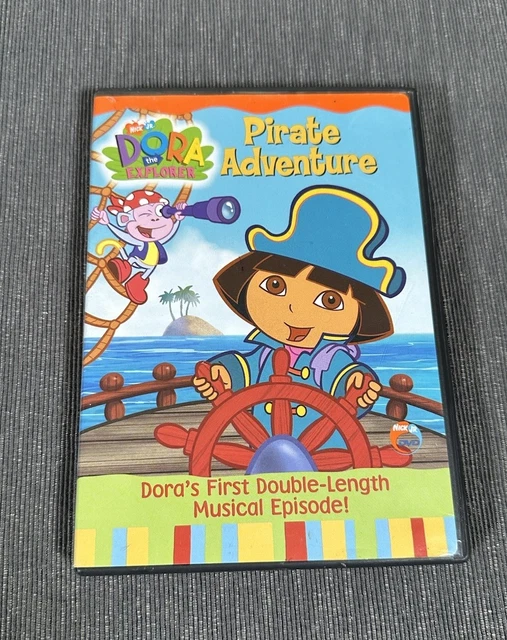 NICK JR DORA the Explorer Dora’s Pirate Adventure Musical Movie DVD ...