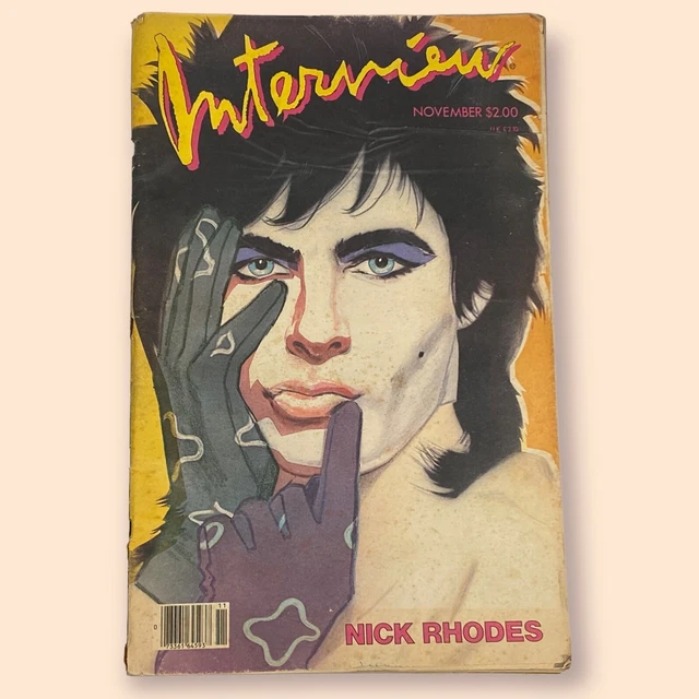 ANDY WARHOL, NICK Rhodes, Lynda Barry - Interview Magazine November ...