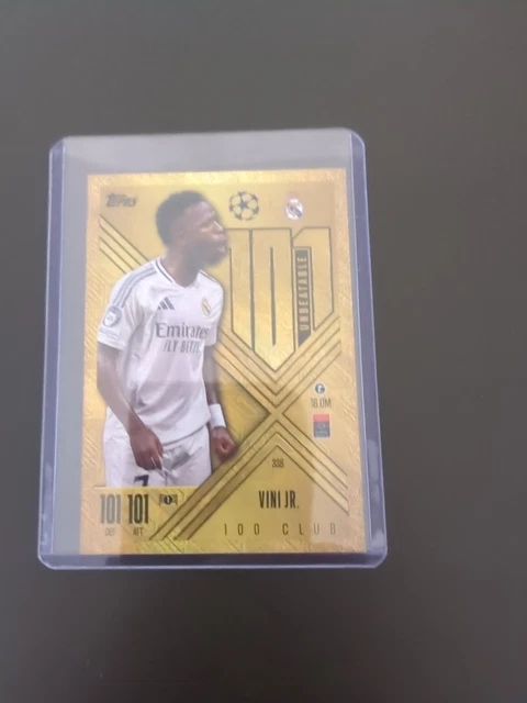 TOPPS MATCH ATTAX Extra 2024/25 Vini Jr Real 101 Unbeatable £3.84 ...
