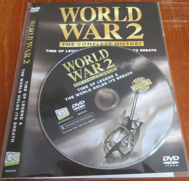 WORLD WAR 2 The Complete History DVD Time of Legend & The World Holds ...