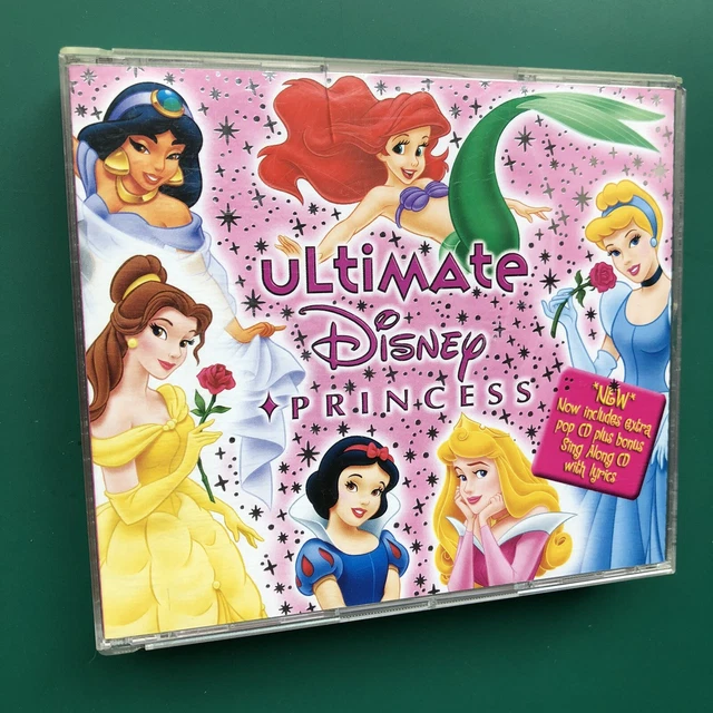 ULTIMATE DISNEY PRINCESS Film Soundtracks 3-CD Mulan Cinderella Mermaid ...