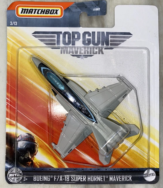 MATCHBOX TOP GUN Maverick Boeing F/A-18 Super Hornet Rooster Sky Buster ...