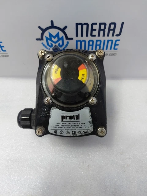 PROVAL A250PSM LIMIT Switch Box £154.70 - PicClick UK