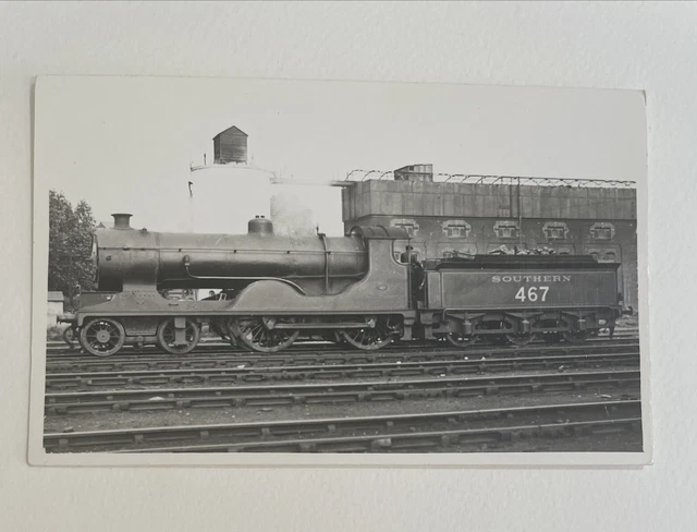 SOUTHERN RAILWAY LOCOMOTIVE Photograph - 467 Eastleigh - A915 £3.50 ...