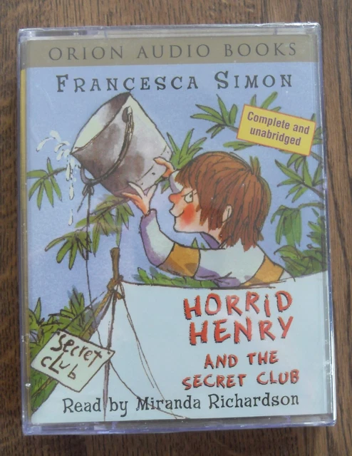 HORRID HENRY AND the Secret Club by Francesca Simon - Audio Book ...