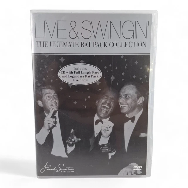 THE RAT PACK | Ultimate Collection | Live & Swingin DVD & CD Region PAL ...