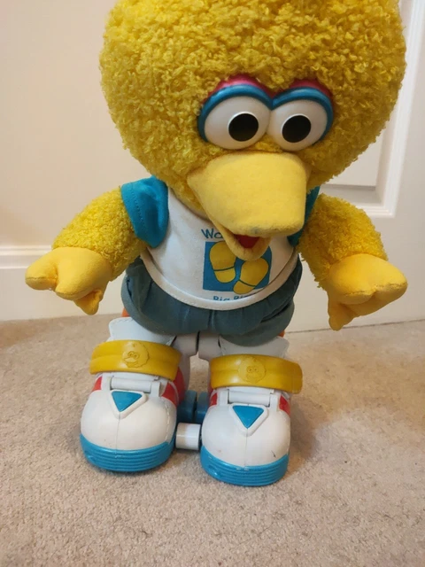 VINTAGE SESAME STREET Walk Talk Big Bird 1997 Tyco Toy Collectable ...