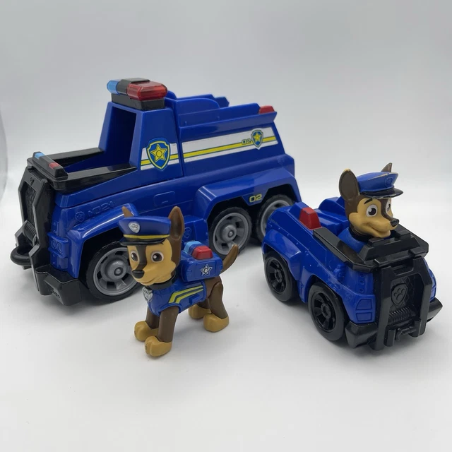 PAW PATROL CHASE Vehicle & Figure Bundle x 2 £14.99 - PicClick UK
