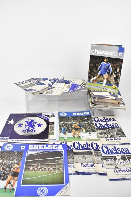 BUNDLE OF CHELSEA FC Football Programmes & Memorabilia Vintage Mug ...