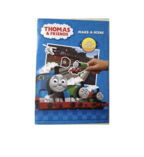 THOMAS & FRIENDS Make A Scene - Laminated Playboard With Reusable VINYL ...