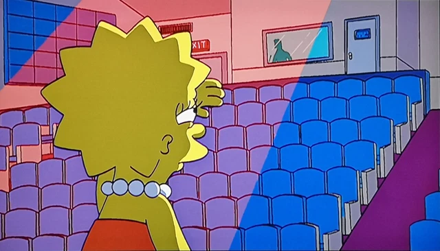 LISA SIMPSON ORIGINAL Production Animation Drawing Simpsons Series 16 ...