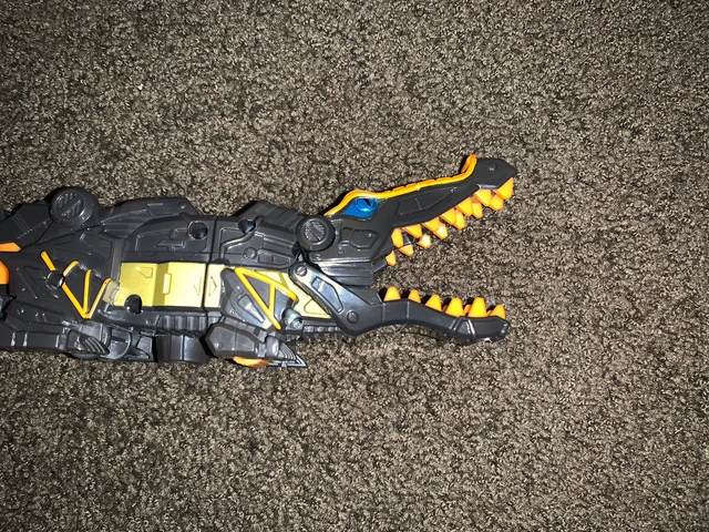 POWER RANGERS DINO Super Charge Deinosuchus Crocodile Zord Limited Ed ...