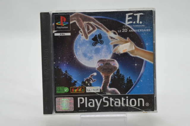 JEU GAME ET E.T. l'extra-terrestre complet console Playstation 1 PS1 ...