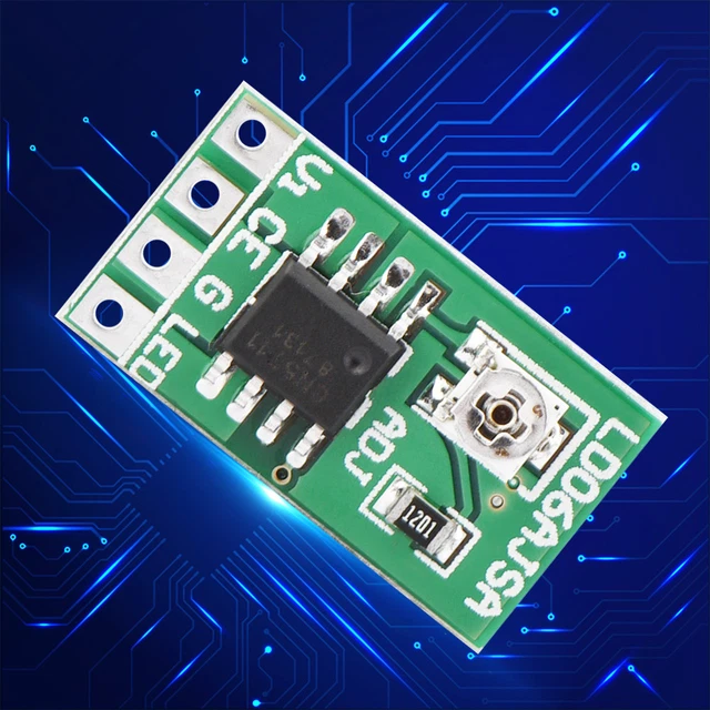 DC 3V 3.7V 4.5V 5V 6V LED Driver 30-1500mA Adjustable Constant Current ...