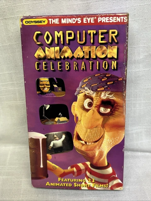 VHS COMPUTER ANIMATION Celebration- Featuring 23 Animated Films ...