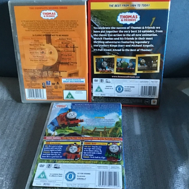 BUNDLE OF 13 Children’s DVDs - Thomas, Postman Pat, Fireman Sam, Roary ...