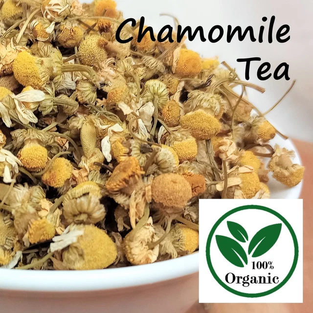 NEW CHAMOMILE TEA 100% Organic Natural Camomile Flowers Australian ...