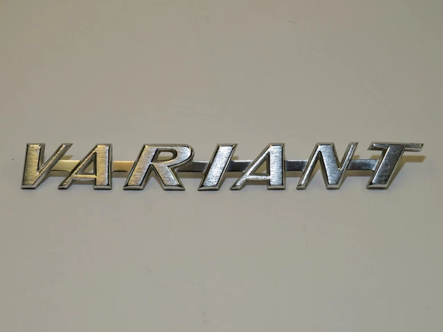 ORIGINAL VW VARIANT Metall Schriftzug - Typenzeichen Emblem ...