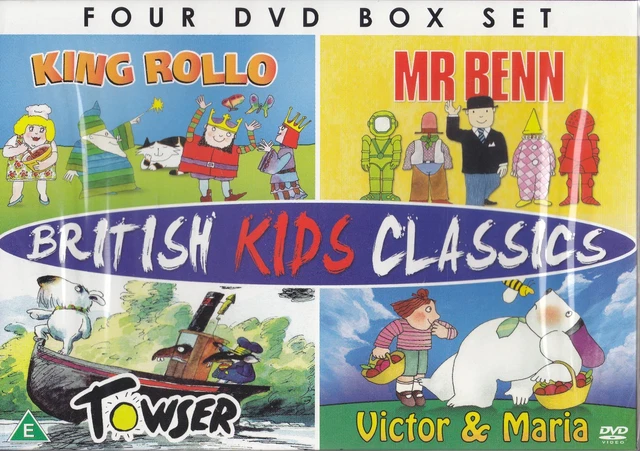 BRITISH KIDS CLASSICS Mr Benn King Rollo Towser Victor & Maria NEW R2 ...