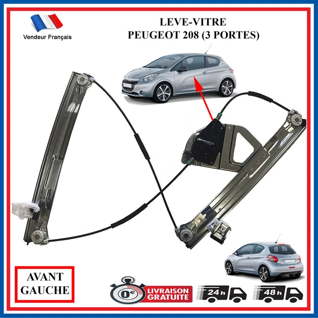 MECANISME LEVE VITRE Glace AVANT GAUCHE pour PEUGEOT 208 (3 Portes ... MECANISME LEVE VITRE Glace AVANT GAUCHE pour PEUGEOT 208 (3 Portes ...