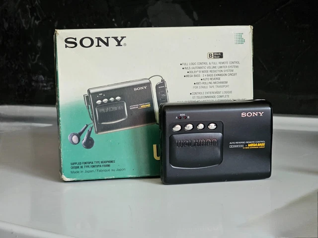 SUPER RARE SONY Walkman WM-EX55 Cassette player £79.00 - PicClick UK