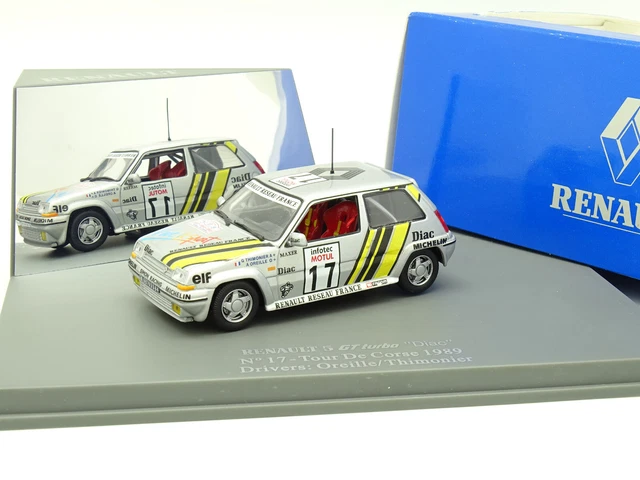 UNIVERSAL HOBBIES 1/43 - Renault 5 Supercinq GT Turbo Rallye Cote ...