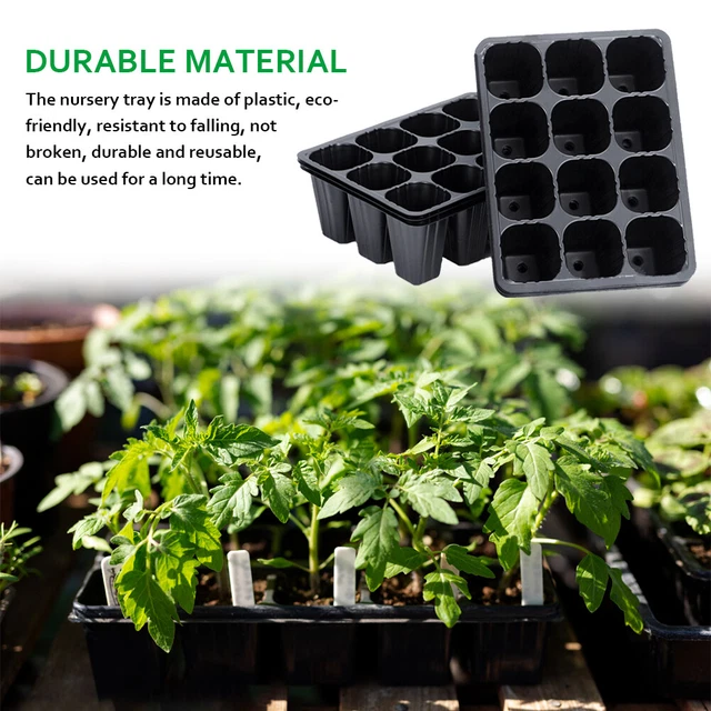 RECYCLED GERMINATION PROPAGATION Vegetable Cells Home Nursery Tray $19. ...