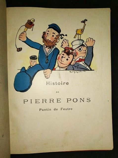 HISTOIRE DE PIERRE Pons pantin de feutre - de Miomandre - Guignebault ...