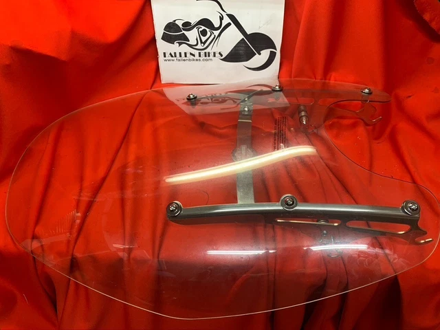 GENUINE HARLEY-DAVIDSON DETACHABLE Windshield Motorcycle Softail Fatboy ...
