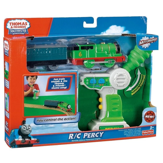 FISHER-PRICE THOMAS & Friends TrackMaster R/C Motorized Engines-Percy ...