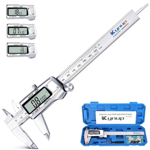 DIGITAL VERNIER CALIPER, 150Mm Electronic Calipers Measuring Tool ...