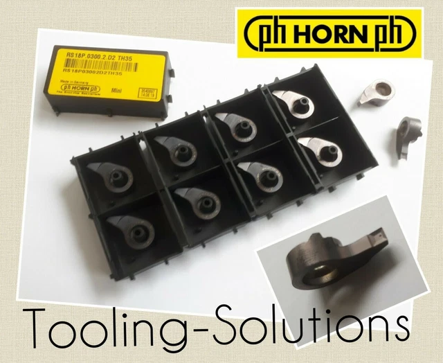 10 NEW HORN Milling Cutters Internal Grooving Rs18P.0300.2.D2 Th35 ...