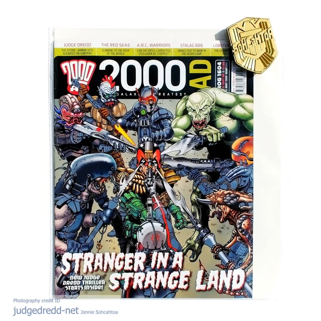 2000AD PROG 1604 Judge Dredd Comic Issue Very Good to Excellent ...