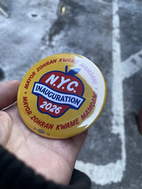 ZOHRAN MAMDANI NEW York City Mayor 2026 Inauguration Buttons Exclusive ...