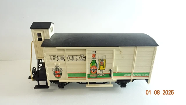 LGB SPUR G 4026 Güterwagen Bierwagen "Becks" in OVP PK242 EUR 59,99 - PicClick DE