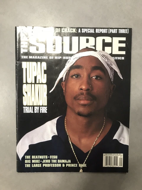 MAGAZINE VINTAGE RETRO 90s the source hip hop musique comme neuf tupac ...