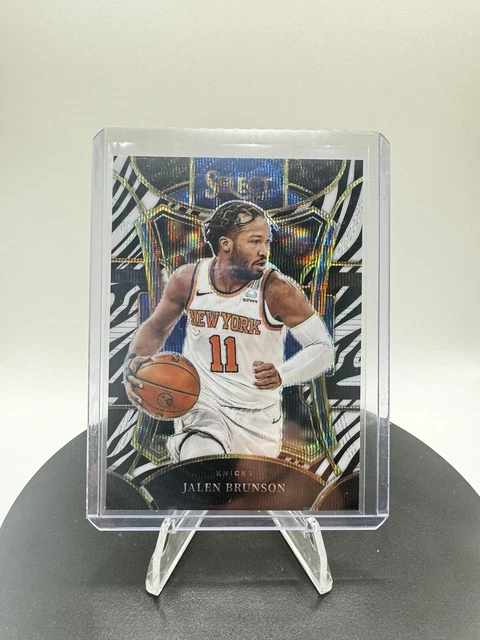 2023-24 CUSTODIA PRIZM mezzanino Panini Select Jalen Brunson Mezzanino ...