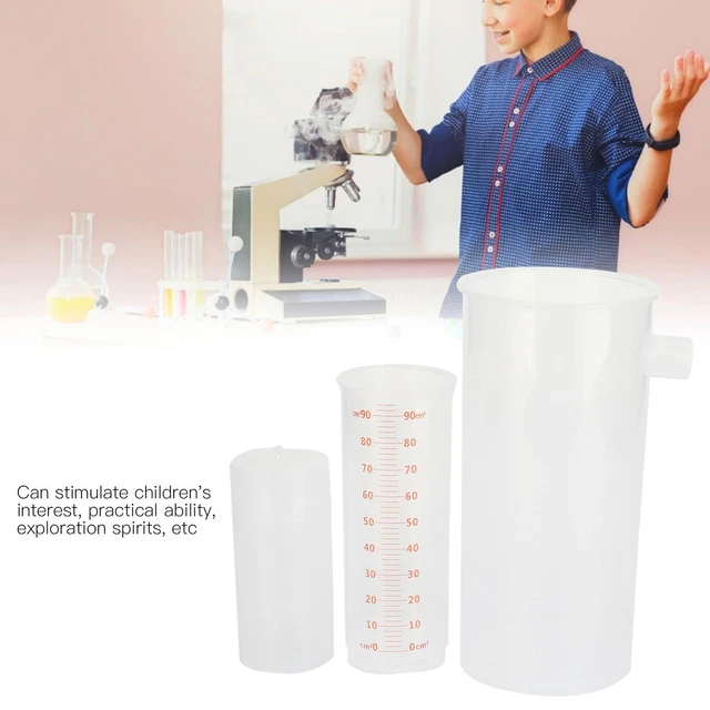 ARCHIMEDES PRINCIPLE OVERFLOW Cup Measuring Tube Physics Experiment Kit ...